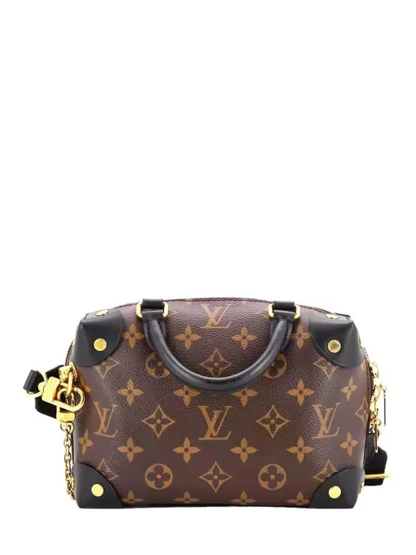 LOUIS VUITTON Monogram Canvas Handbag - Black