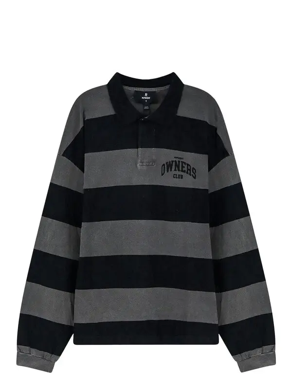 REPRESENT Cotton Polo - Black