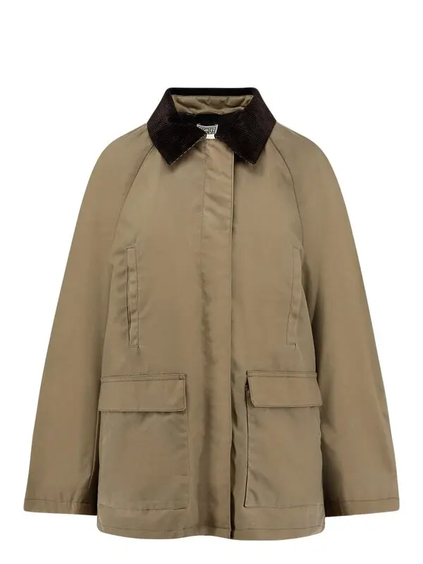 TOTEME Country Waxed Cotton Jacket - Beige