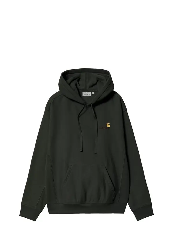 Carhartt Work In Progress American Script Cotton Blend Sweatshirt - Verde