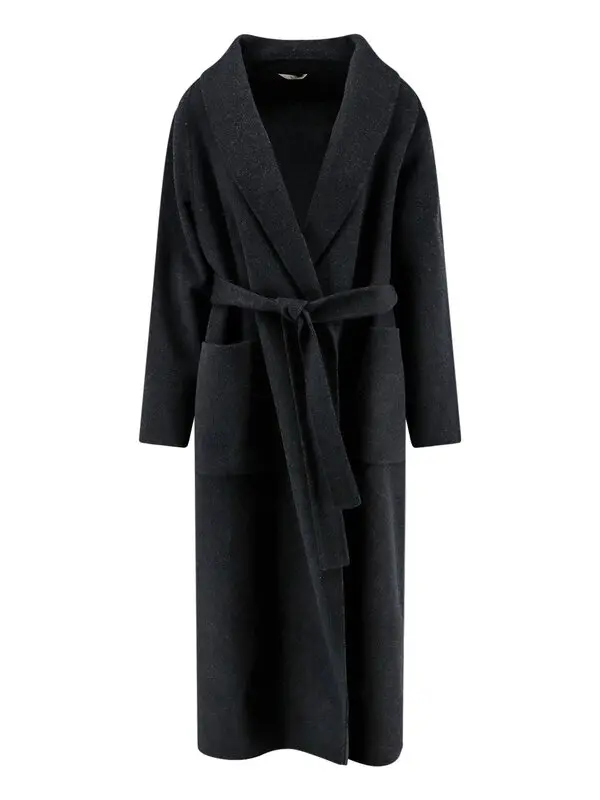 HEVO Alliste Wool Coat - Grey