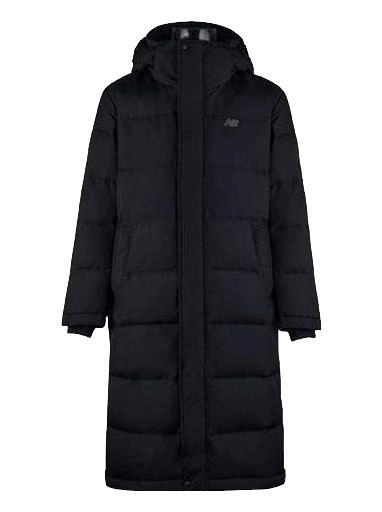 NEW BALANCE Hooded Long Coat - Black
