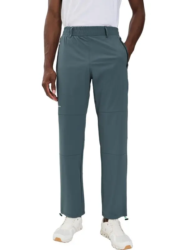 MALBON Performance Traverse Pants - Dark Slate