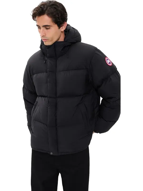 Canada Goose Sterling Hooded Down Puffer Coat - Black