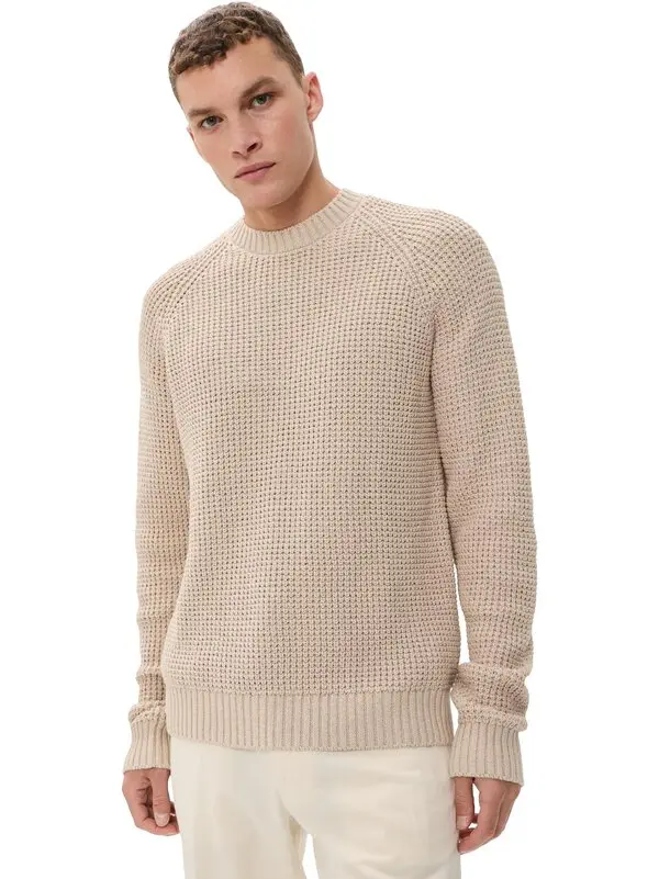 Rails Augustus Chunky Knit Crewneck Sweater - Vellum