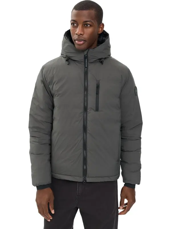 Canada Goose Lodge Hooded Down Jacket - Khaki Haze