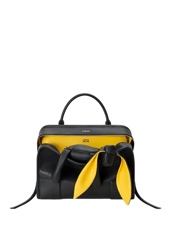 Loewe X Cosima Von Bonin Large Amazona 180 Top-handle Bag - Black