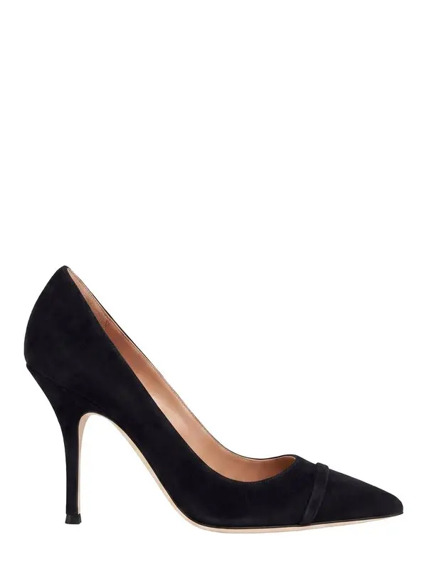 MALONE SOULIERS Nova Suede Pumps - Black