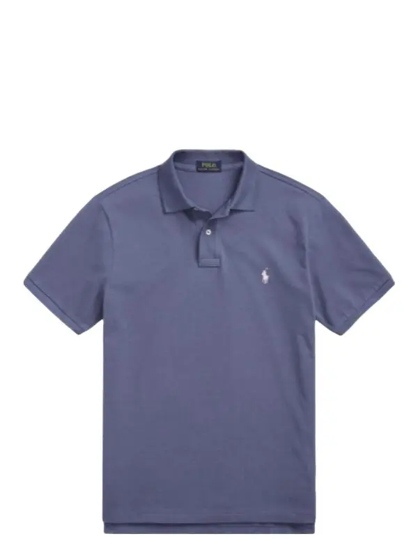 Polo Ralph Lauren Polo Pony Embroidered Polo Shirt - Blue