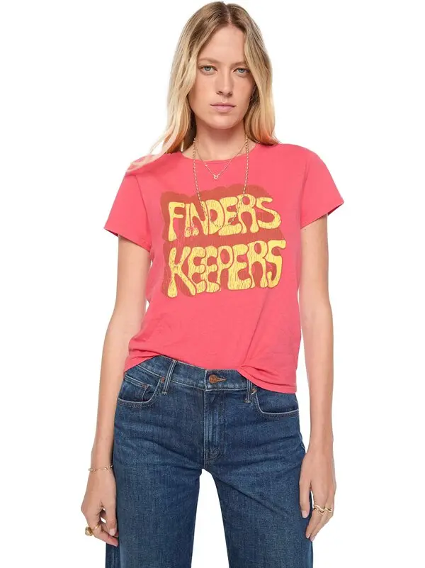 MOTHER The Lil Goodie Goodie T-shirt - Red