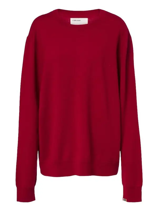Extreme Cashmere N°358 Cashmere-blend Sweater - Red