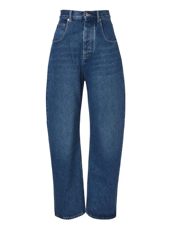 Bottega Veneta Barrel Leg Jeans - Blue