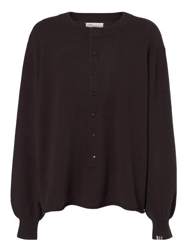 Extreme Cashmere N°280 Bi Cashmere-blend Sweater - Brown