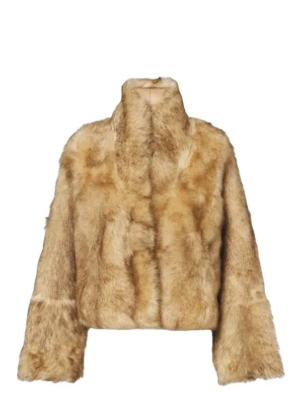 ARMA Mooney Shearling Jacket - Beige