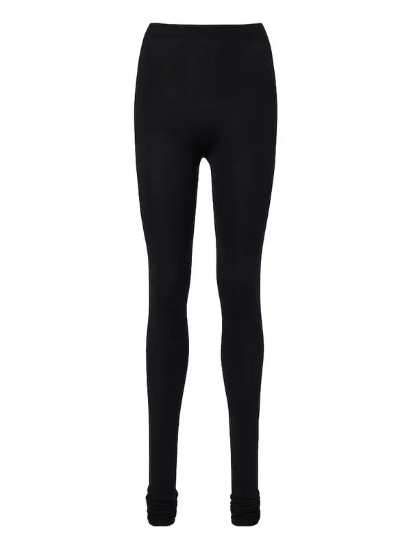 Bottega Veneta Wool Leggings - Black