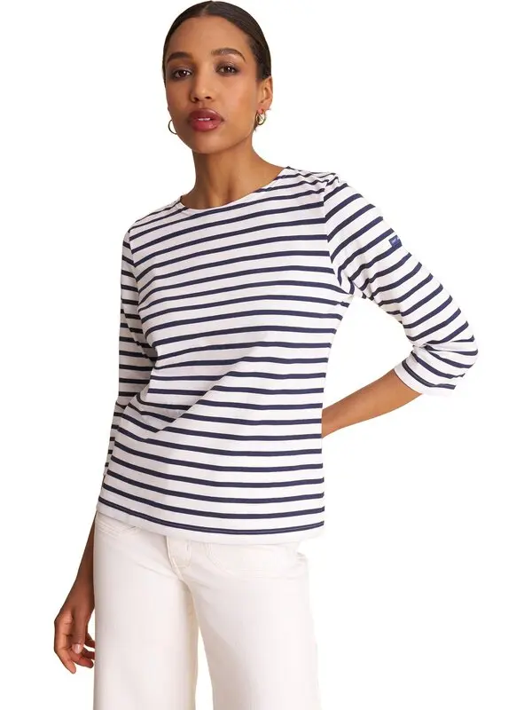 SAINT JAMES USA OWNED Galathee Ii Jersey Striped T-shirt - One-color