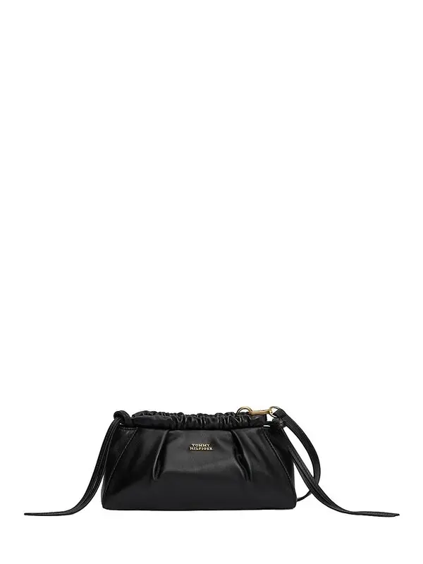 Tommy Hilfiger Leather Mini Bag - Black