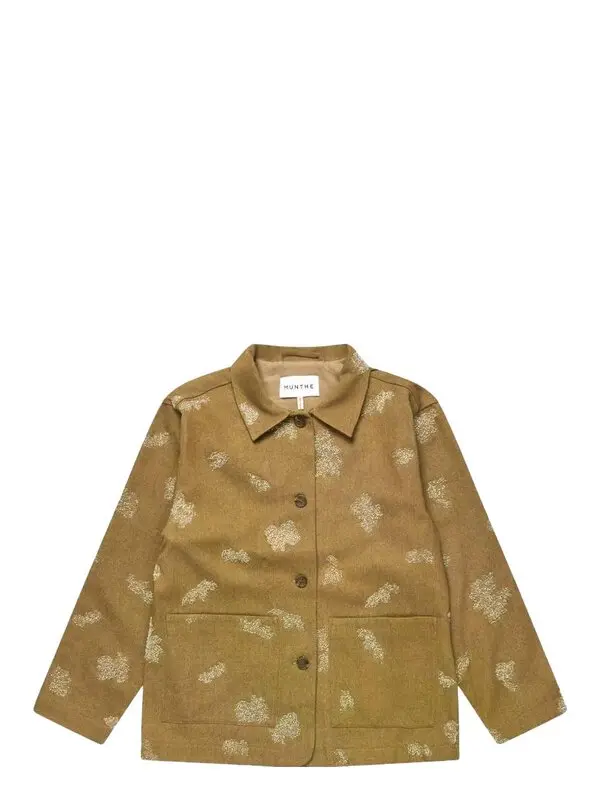 Munthe Embroidered Jacket - Brown