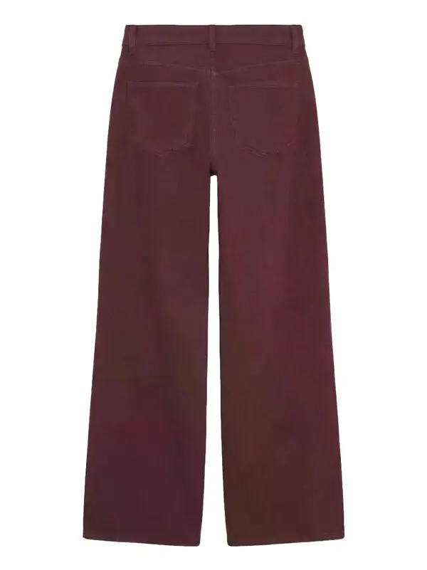 REFORMATION Cary Wide-leg Jeans - Red