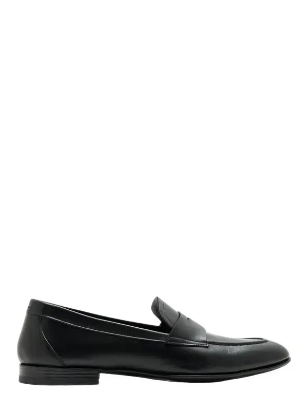 Magnanni Sonya Soft Leather Loafers - Black