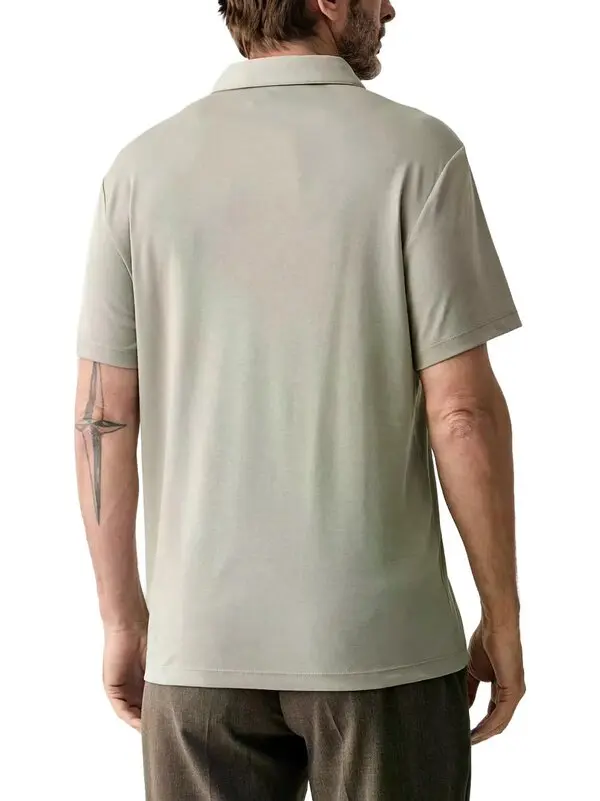 Michael Kors Embroidered-logo Polo Shirt - Green