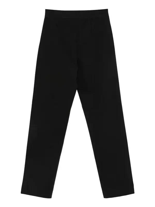 Alpha Studio Elasticated Waistband Trousers - Black