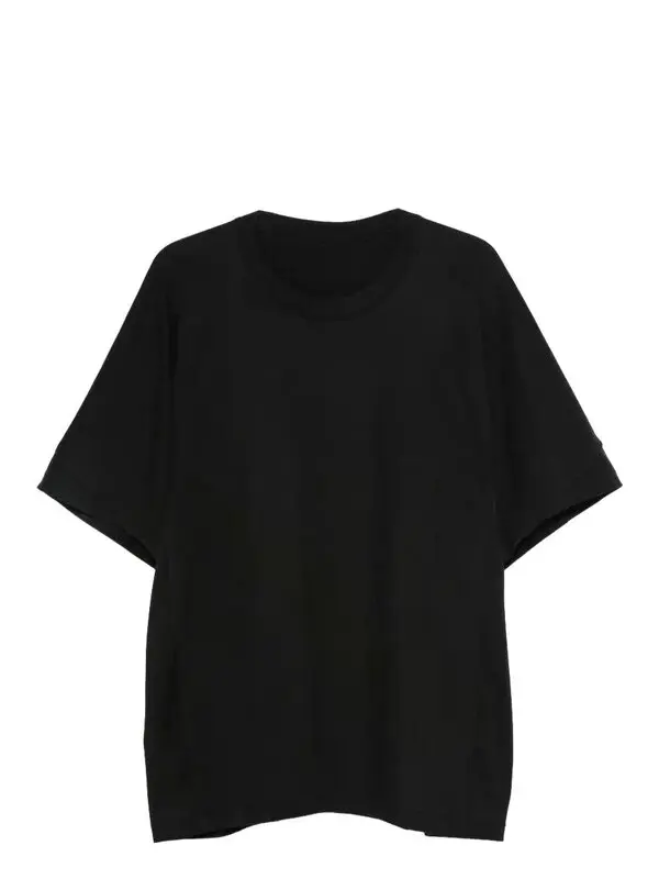 Issey Miyake Layered-sleeve T-shirt - Black