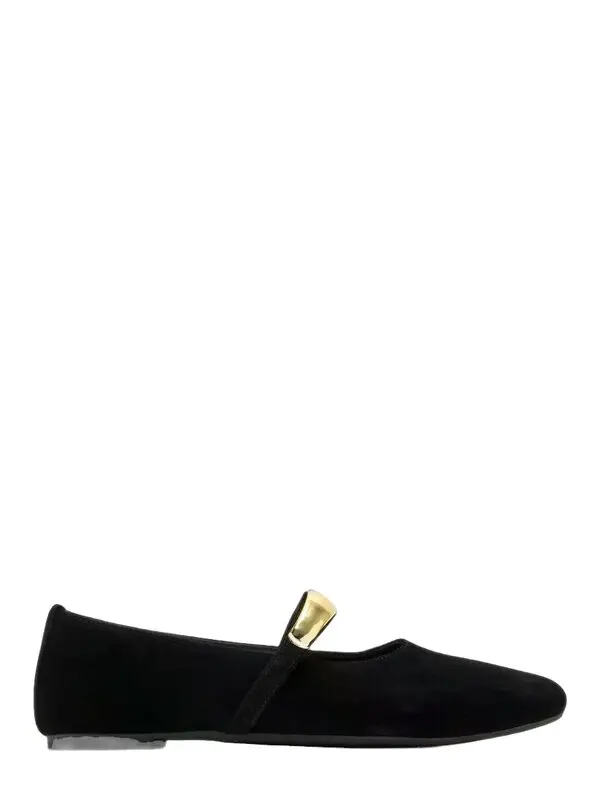 Senso Caela Iii Suede Ballet Flats - Black