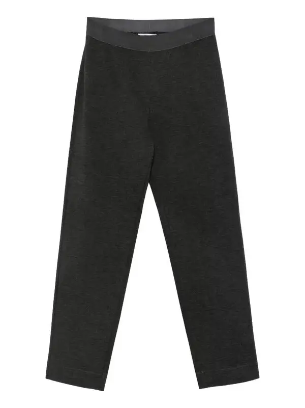 Alpha Studio Elasticated Waistband Trousers - Grey