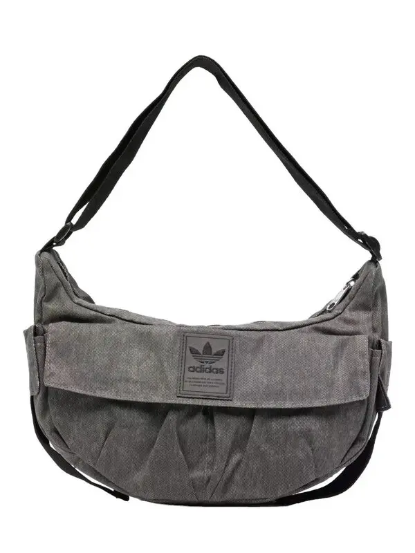 Adidas Moon Pleated Shoulder Bag - Grey