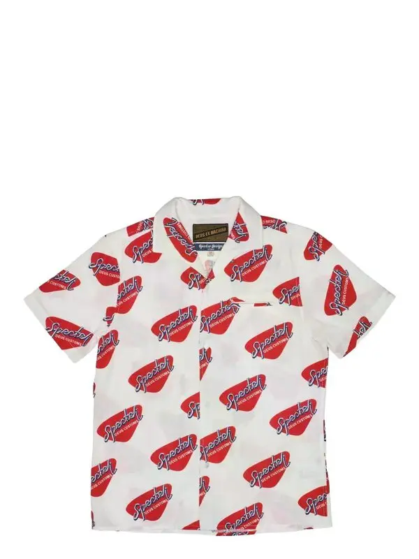 Deus Ex Machina Specter Stamp Shirt - White