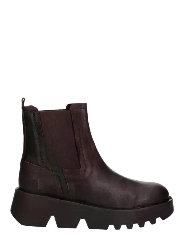 Fly London Leather Chelsea Boots - Brown