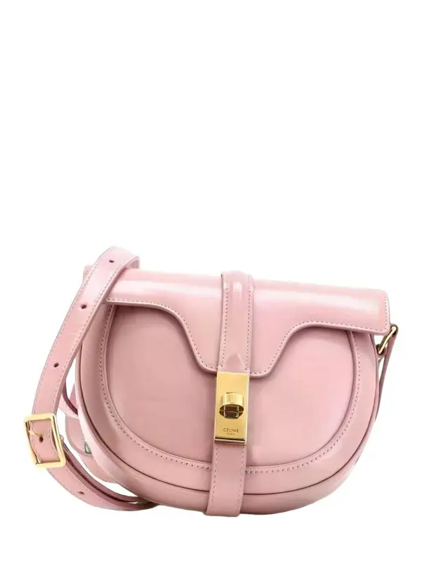 Celine Besace 16 Smooth Calfskin Small Crossbody Bag - Pink
