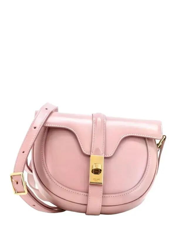 Celine Besace 16 Smooth Calfskin Small Crossbody Bag - Pink