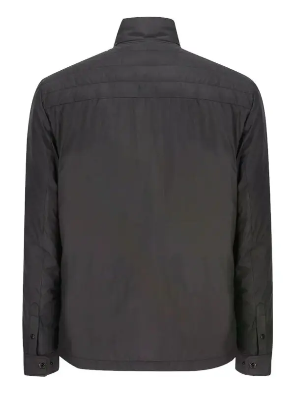 Moncler Quilted Panelled Jacket - Black