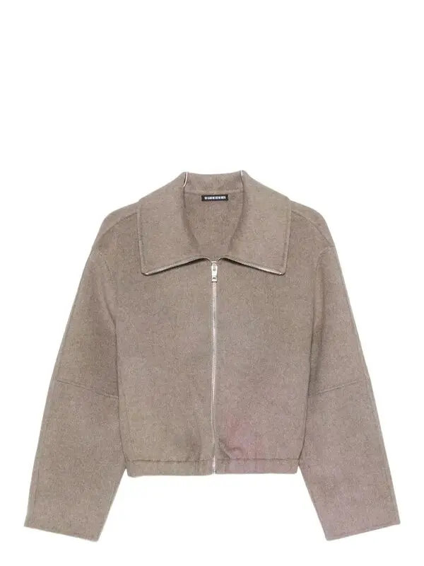 SUSANNE BOMMER Zip-up Jacket - Neutrals