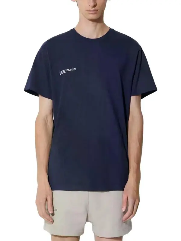 PANGAIA Graphic Print T-shirt - Blue