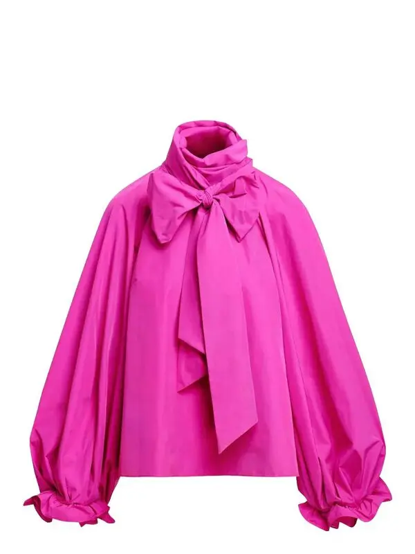 Essentiel Antwerp Pussy-bow Blouse - Pink