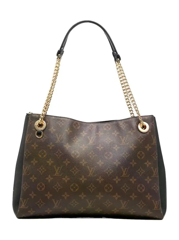 LOUIS VUITTON Monogram Surene Mm Tote Bag - Brown