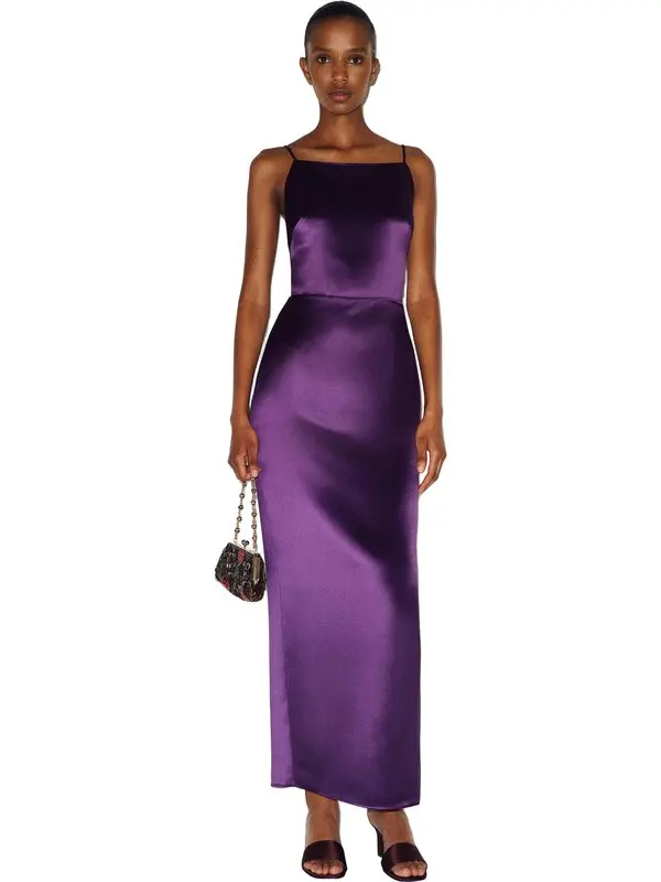 REFORMATION Mariam Sleeveless Maxi Dress - Brown