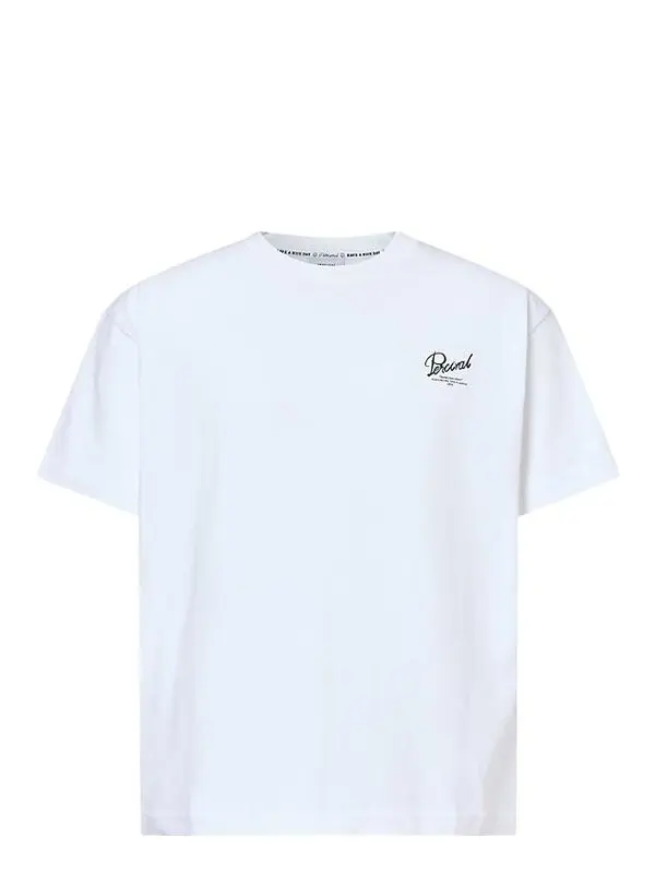 PERCIVAL Marley Boxy Cotton-jersey T-shirt - White