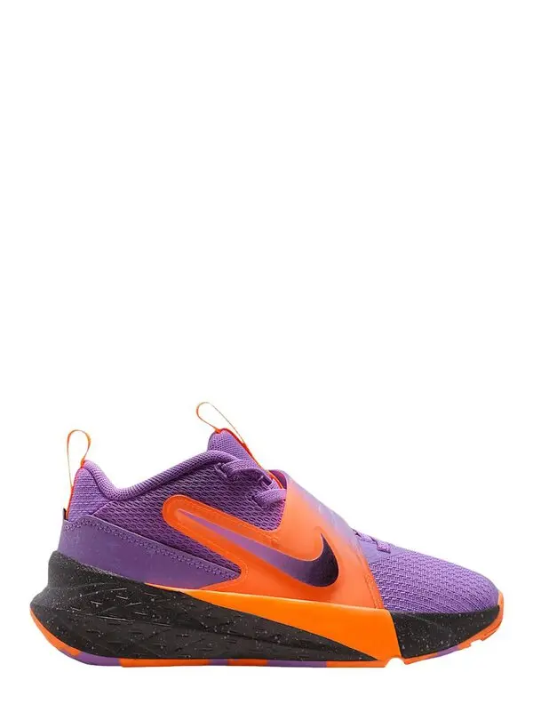 Nike Team Hustle D12 Ps Athletic Sneakers - Orange