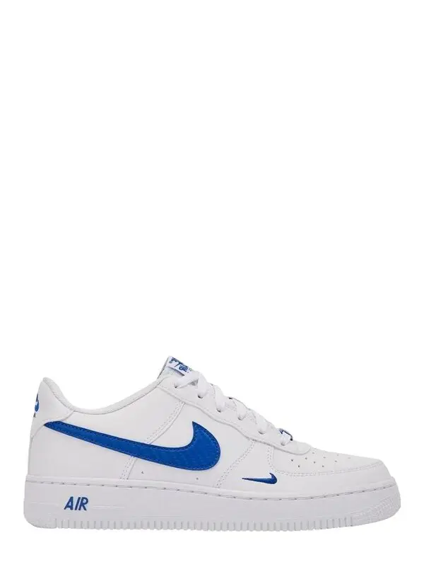 Nike Force 1 Tech Gs "game Royal - White