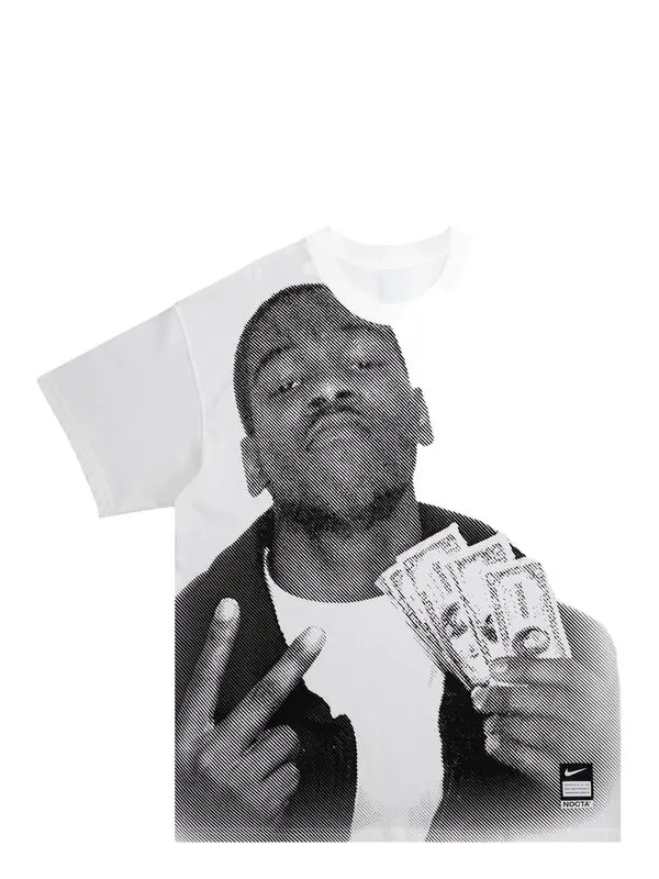 Nike Nocta "easy Money" Graphic T-shirt - White