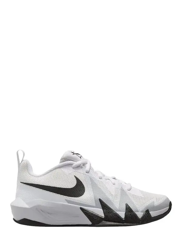 Nike S.t. Dynamite Gs Pure Platinum Black Athletic Sneakers - White