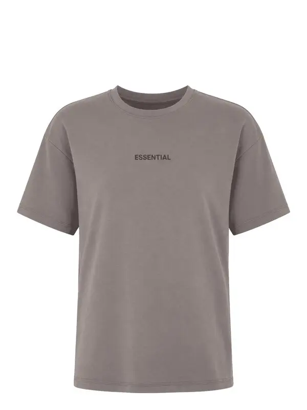 ASHITA FERNANDES Relaxed Premium Tee - Brown