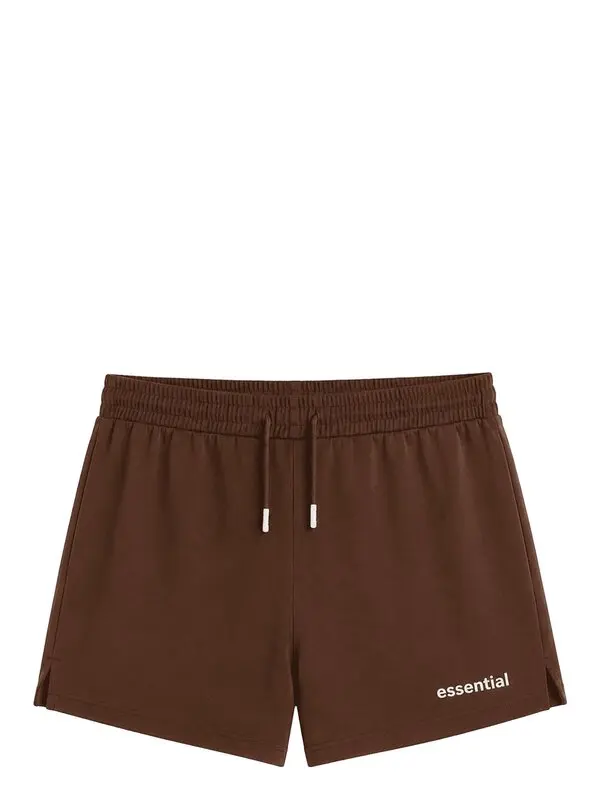 ASHITA FERNANDES Relaxed Premium Shorts - Brown