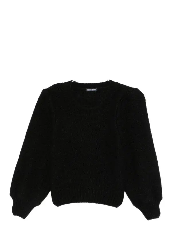 SUSANNE BOMMER Wool Crewneck Jumper - Black