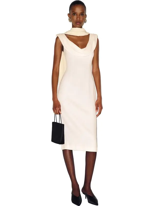 REFORMATION Elliana Midi Dress - Ivory