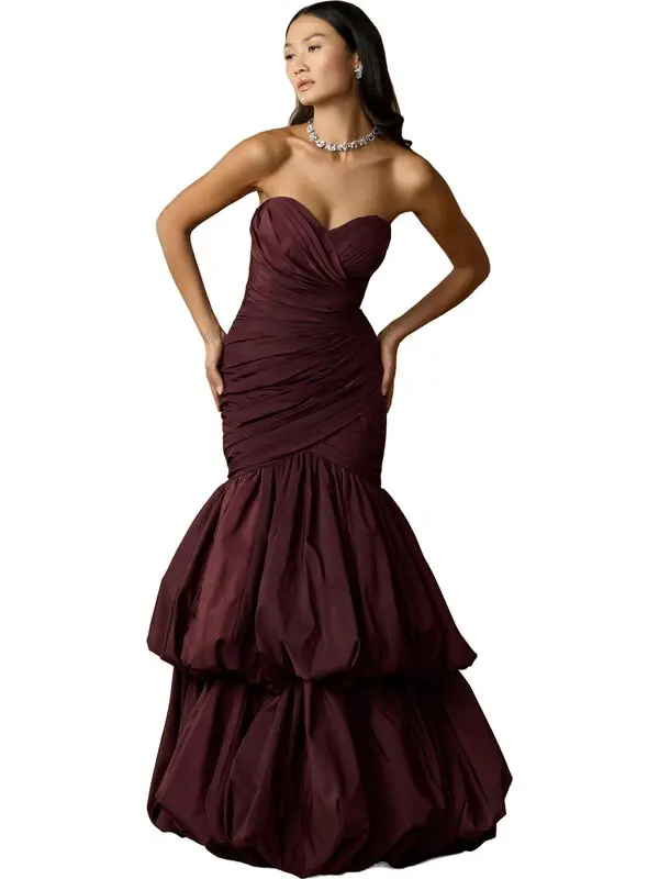 MAC DUGGAL COLLECTION Faille Mermaid Gown - Amethyst